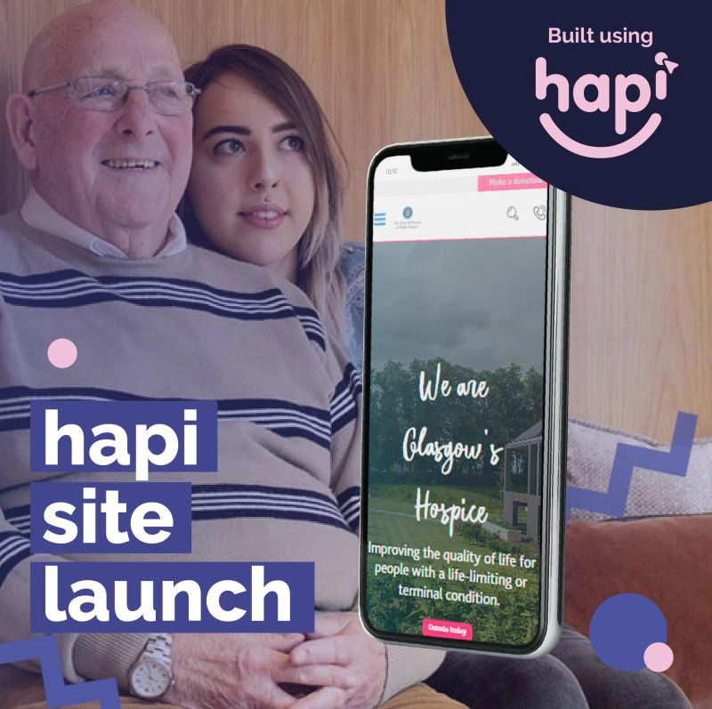 New hapi site launched: The Prince & Princess of Wales Hospice | Dreamscape Solutions